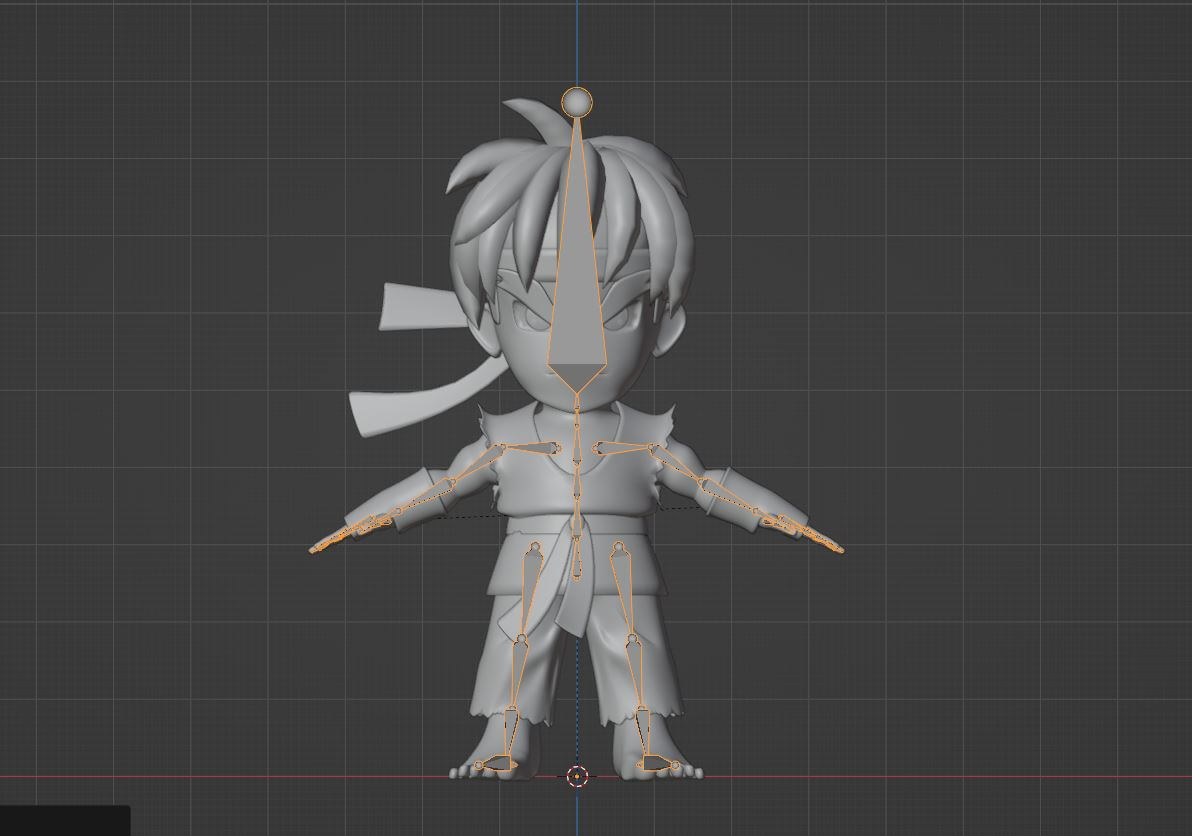 Ryu Sd - Street Fighter 3D Model by Summerforce