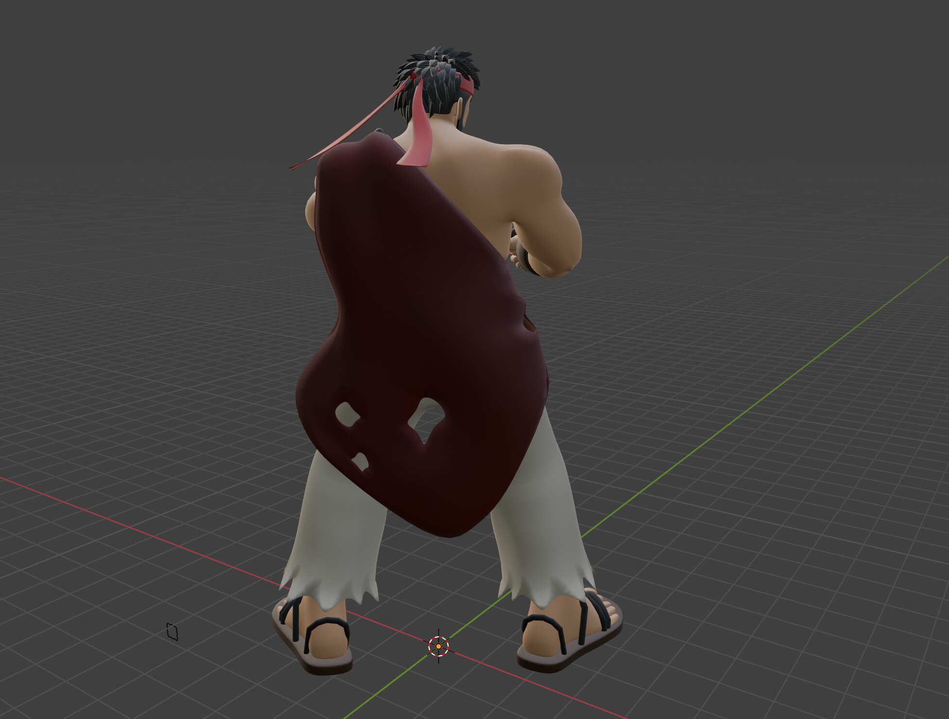 Ryu - Street Fighter 3D Model by Summerforce