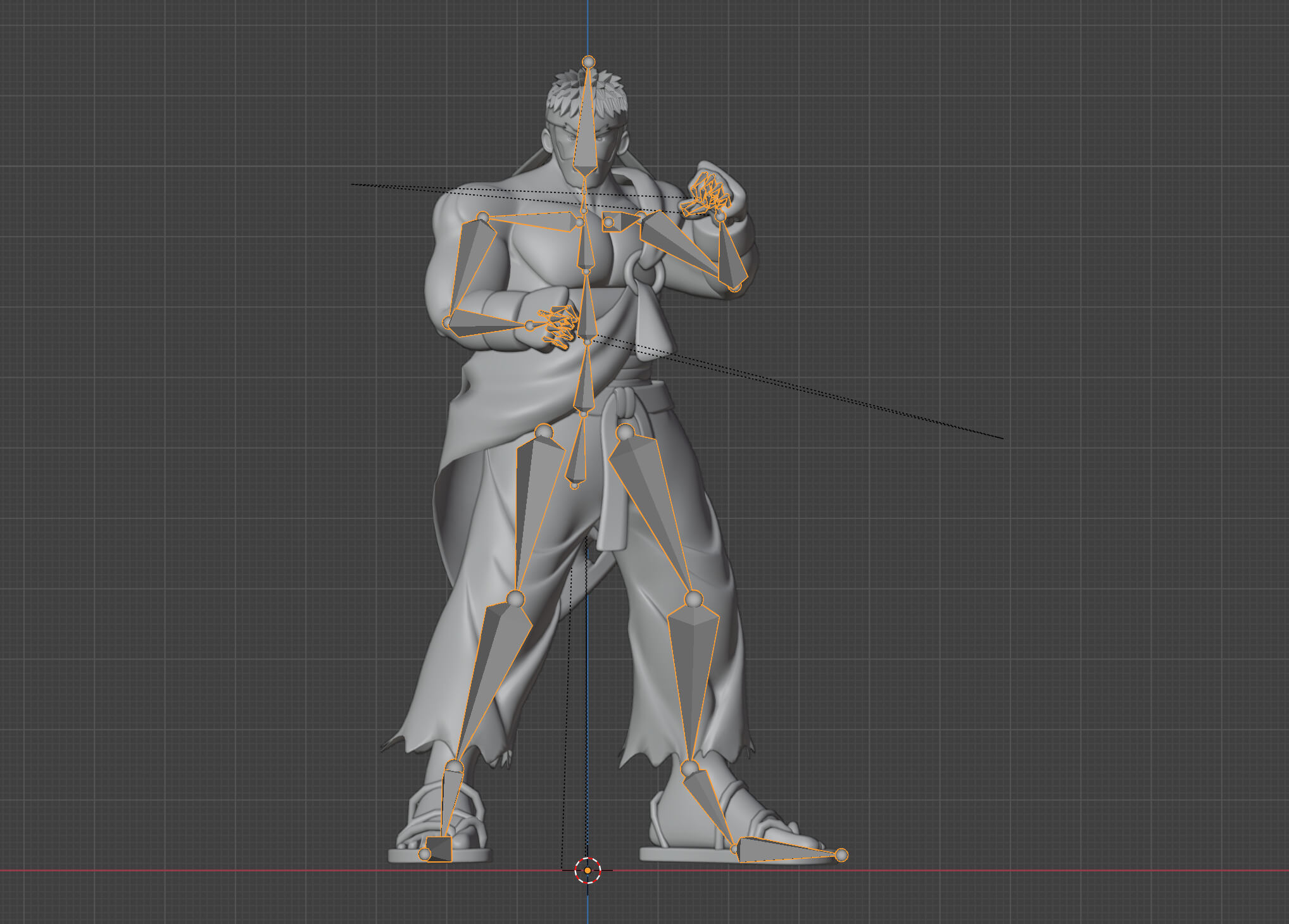 Ryu - Street Fighter 3D Model by Summerforce