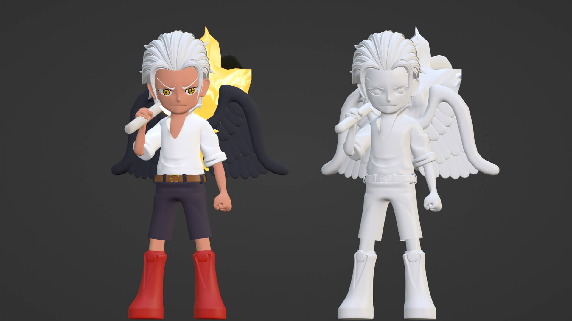 S-Hawk Seraphim - One Piece 3D Model by Summerforce