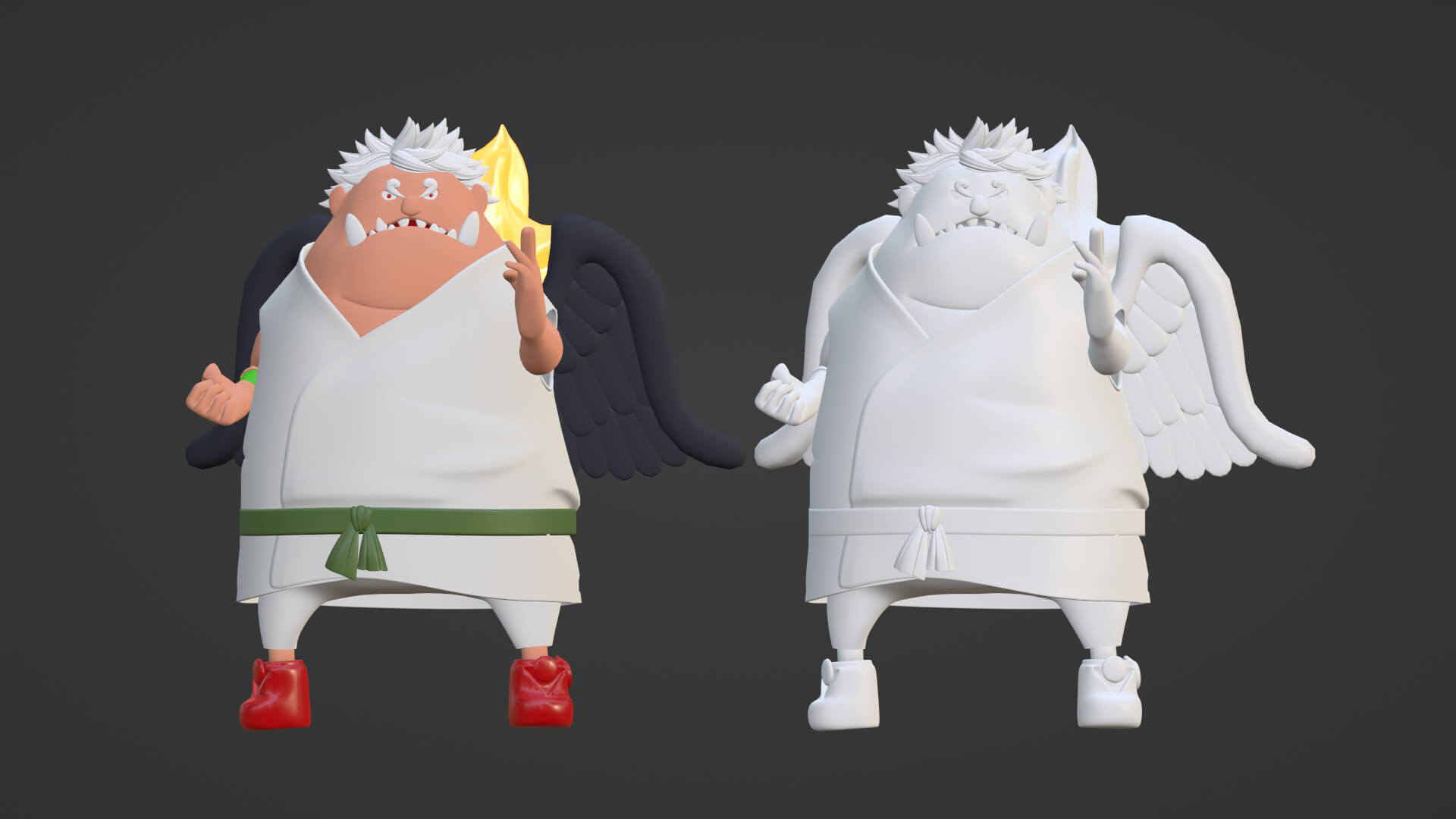 S-Shark Seraphim - One Piece 3D Model by Summerforce