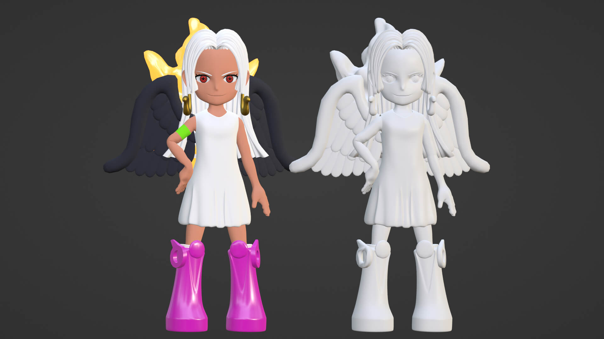 S-Snake Seraphim - One Piece 3D Model by Summerforce