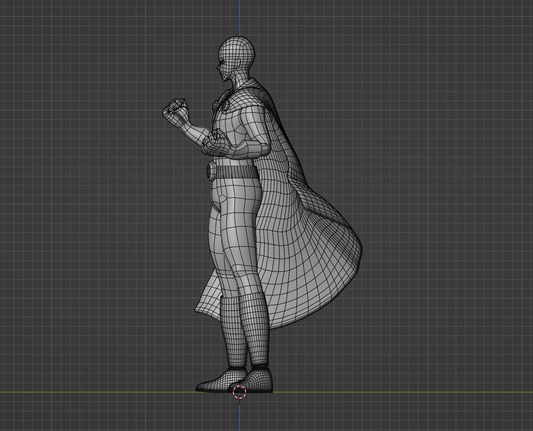 Saitama - One Punch Man 3D Model by Summerforce
