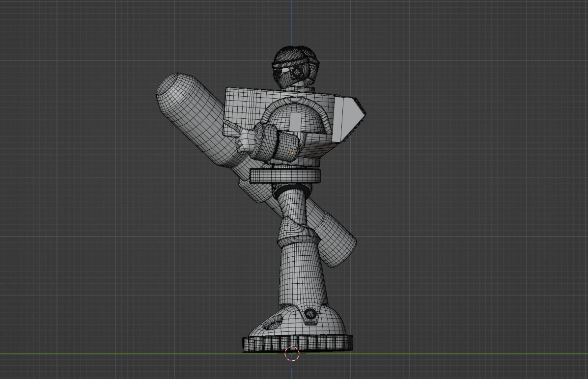 Searchman - Megaman 3D Model by Summerforce