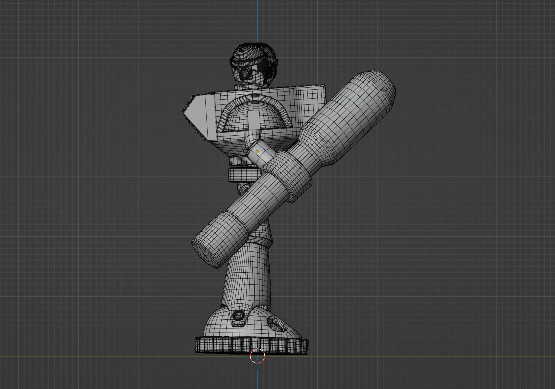 Searchman - Megaman 3D Model by Summerforce