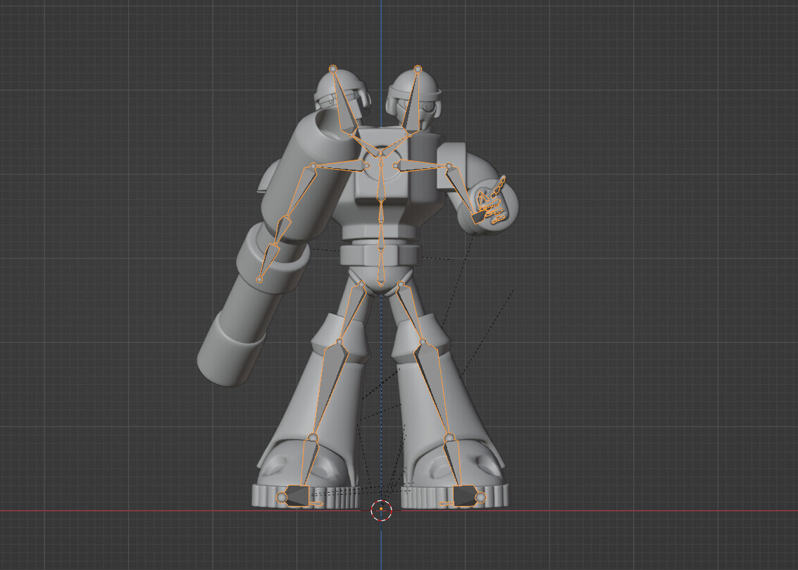 Searchman - Megaman 3D Model by Summerforce