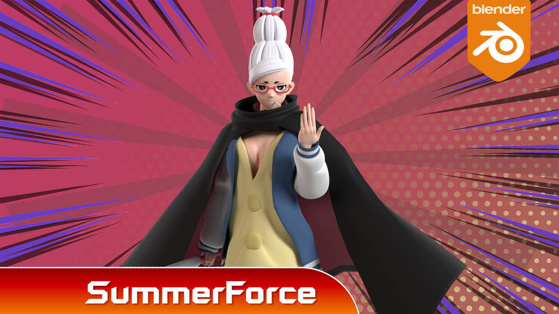 Seiko Ayase - Dandadan 3D Model by Summerforce