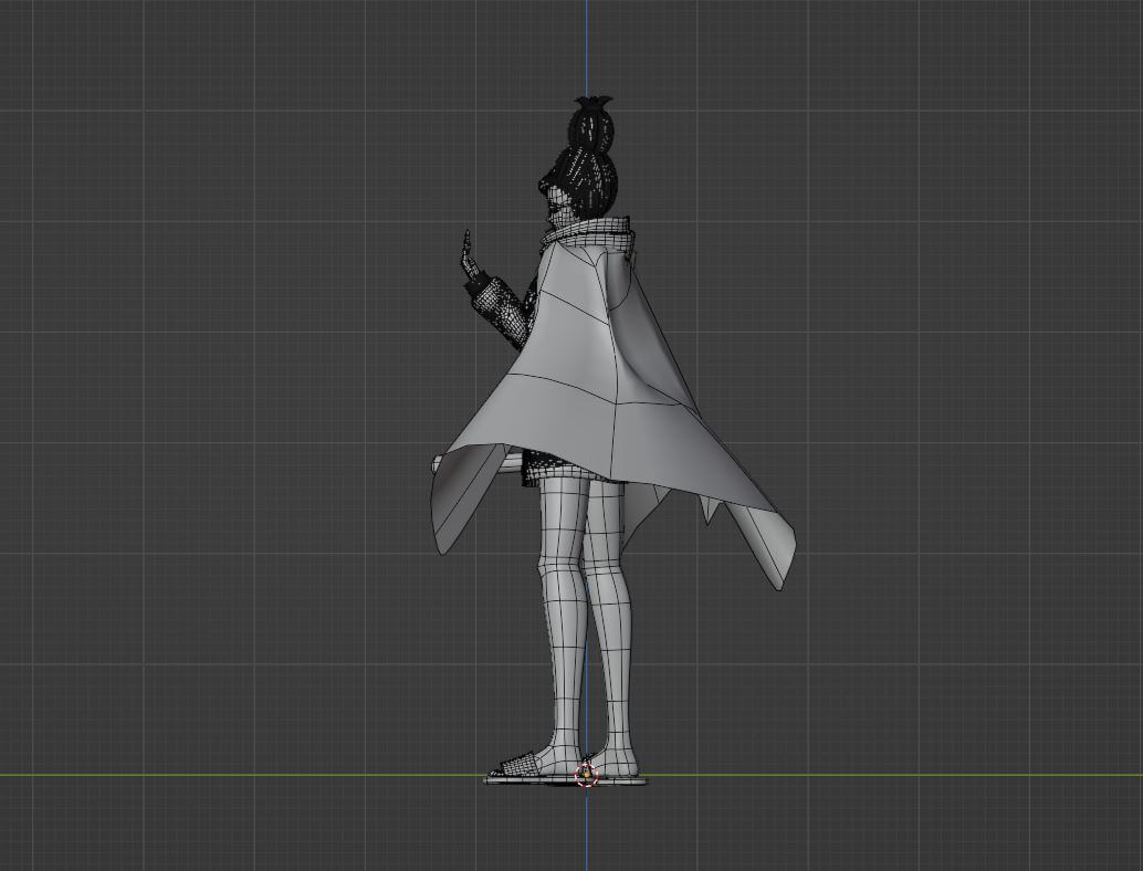 Seiko Ayase - Dandadan 3D Model by Summerforce