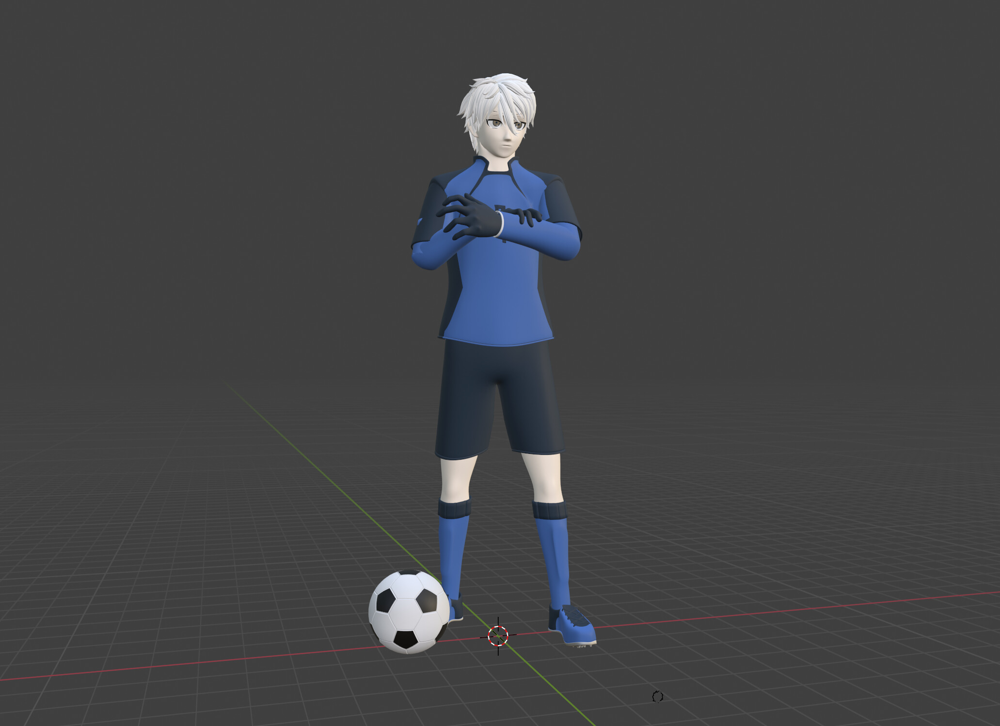 Seishiro Nagi - Blue Lock 3D Model by Summerforce