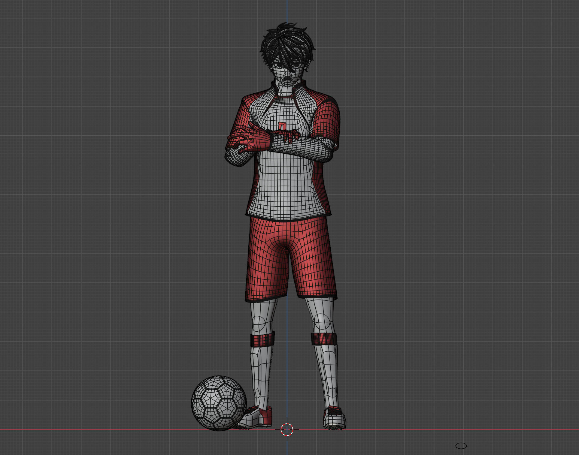 Seishiro Nagi - Blue Lock 3D Model by Summerforce