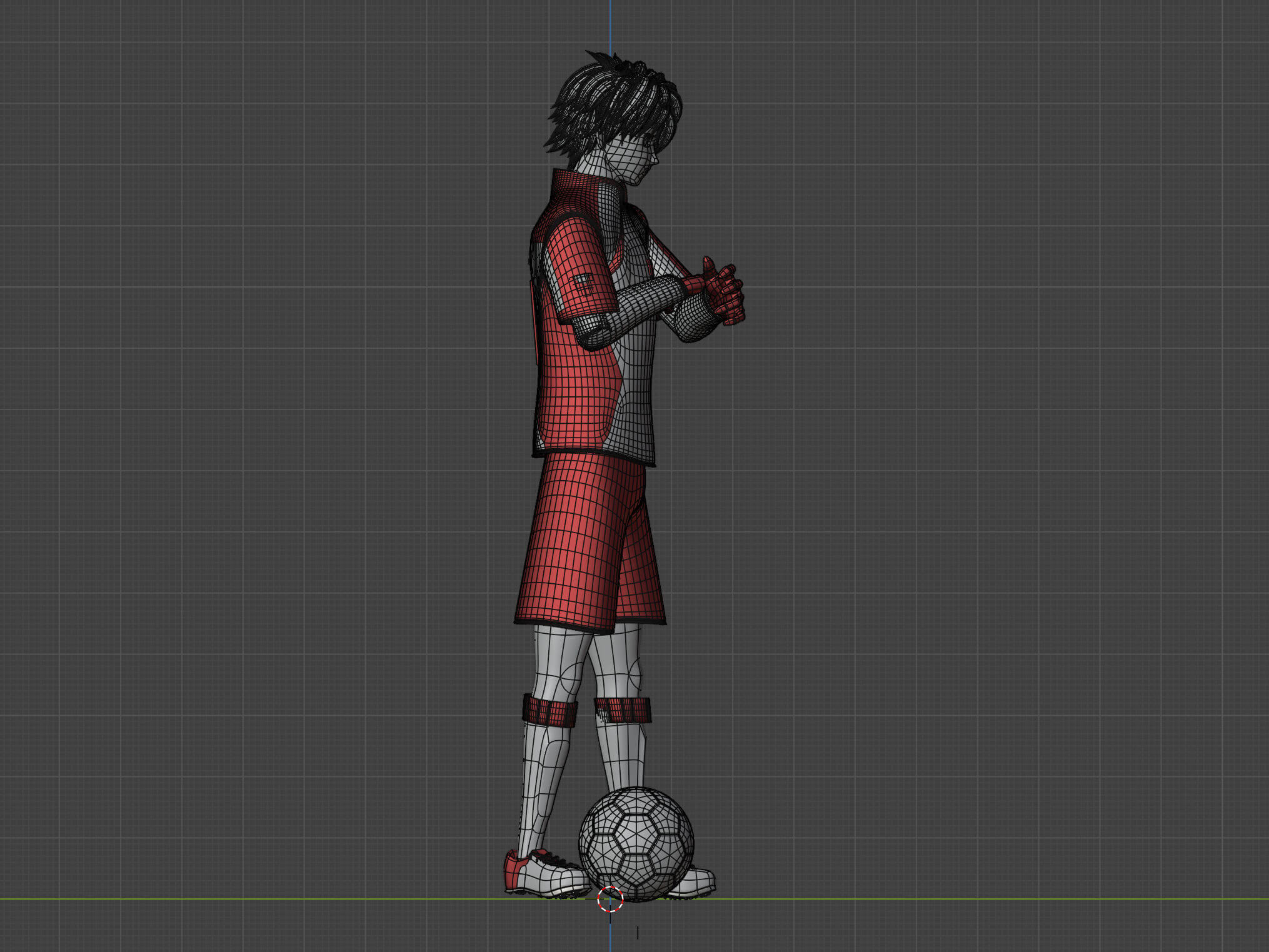 Seishiro Nagi - Blue Lock 3D Model by Summerforce