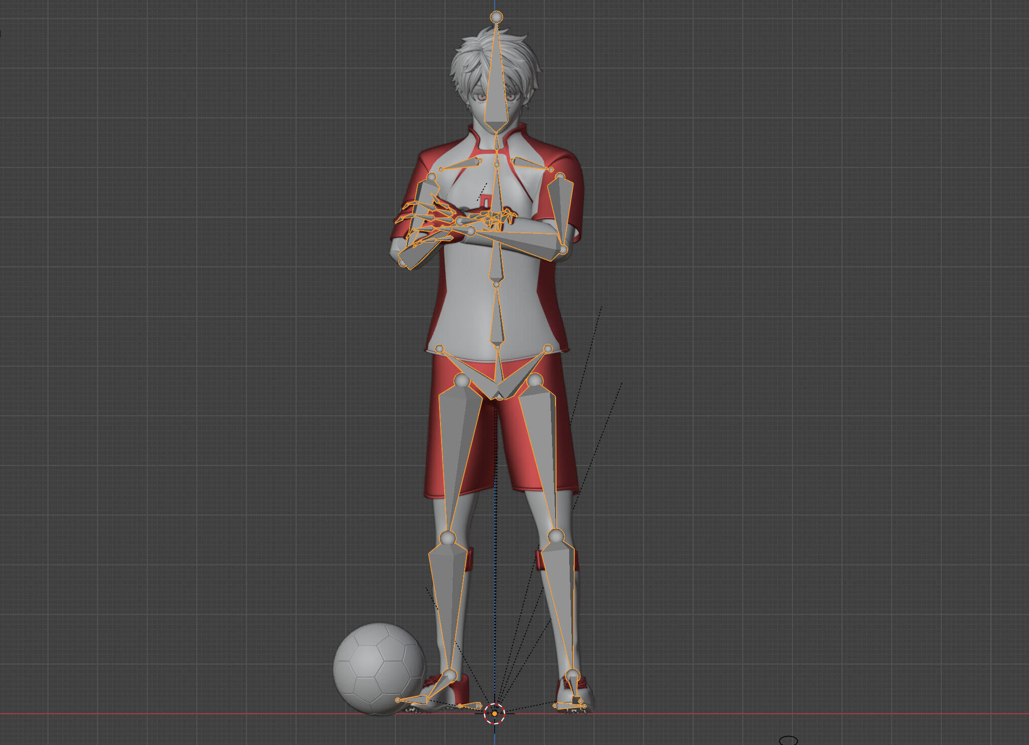 Seishiro Nagi - Blue Lock 3D Model by Summerforce