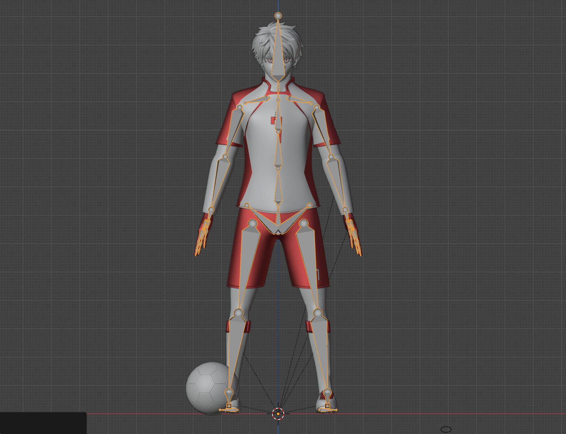 Seishiro Nagi - Blue Lock 3D Model by Summerforce