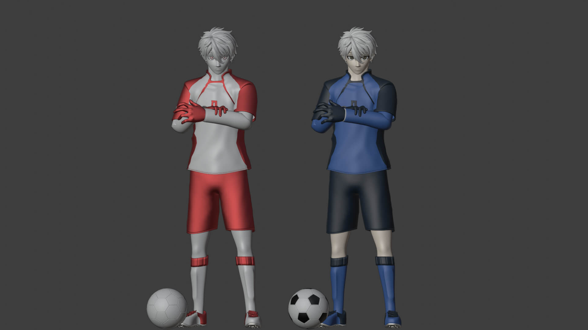 Seishiro Nagi - Blue Lock 3D Model by Summerforce