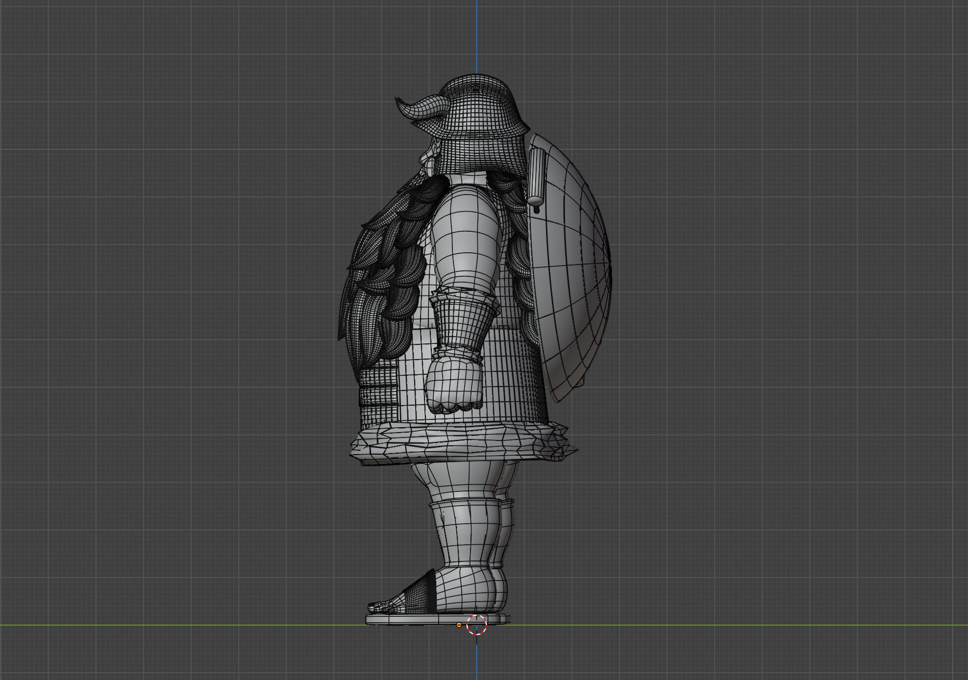 Senshi - Delicious in Dungeon 3D Model by Summerforce