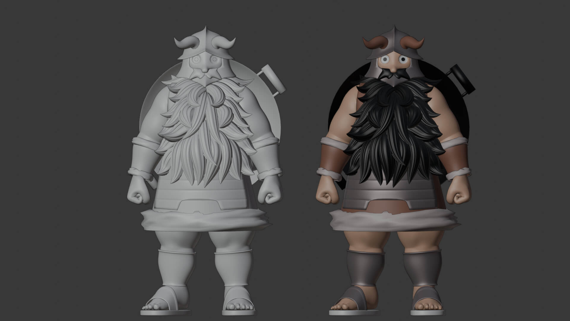 Senshi - Delicious in Dungeon 3D Model by Summerforce