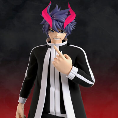 Shiki Ichinose - TOUGEN ANKI 3D Model by Summerforce