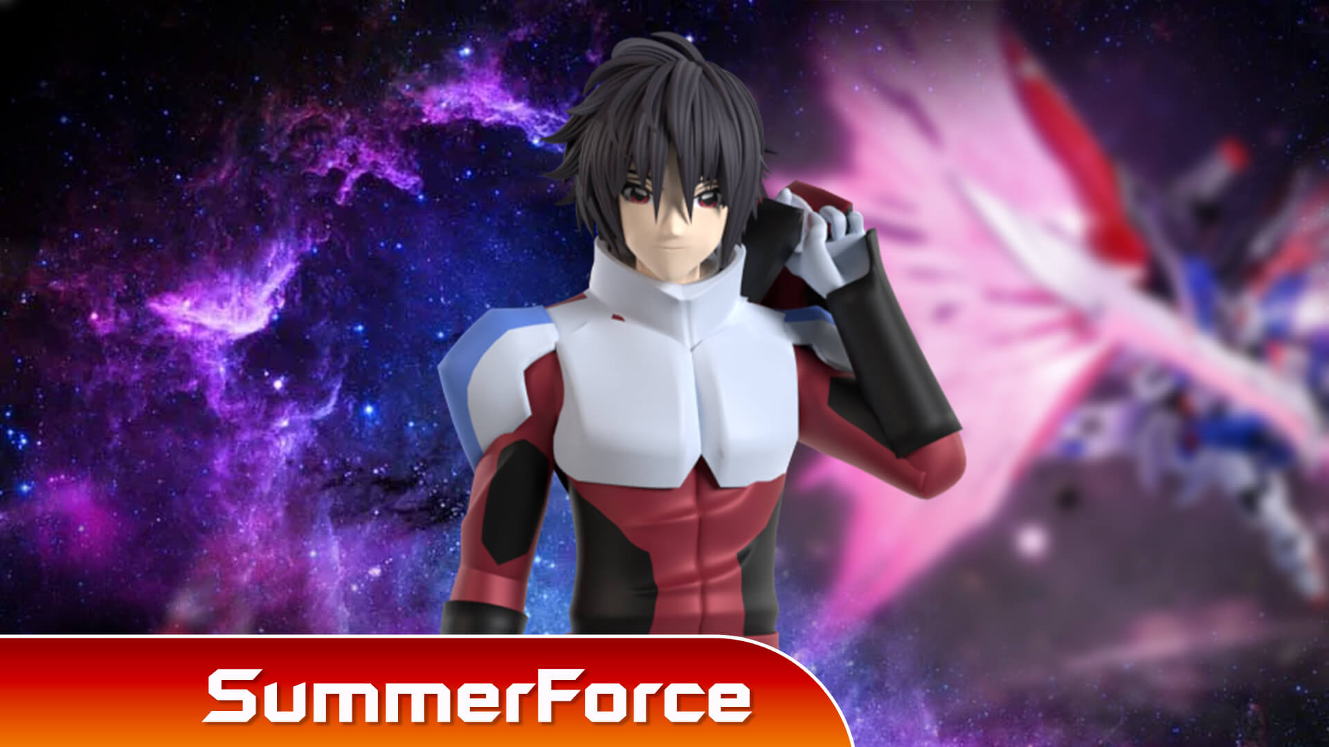 Shin Asuka - Gundam Seed Freedom 3D Model by Summerforce