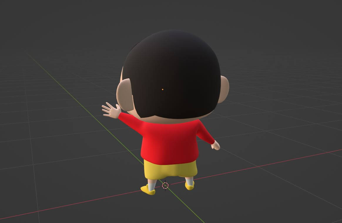 Shinchan - Crayon Shinchan 3D Model by Summerforce
