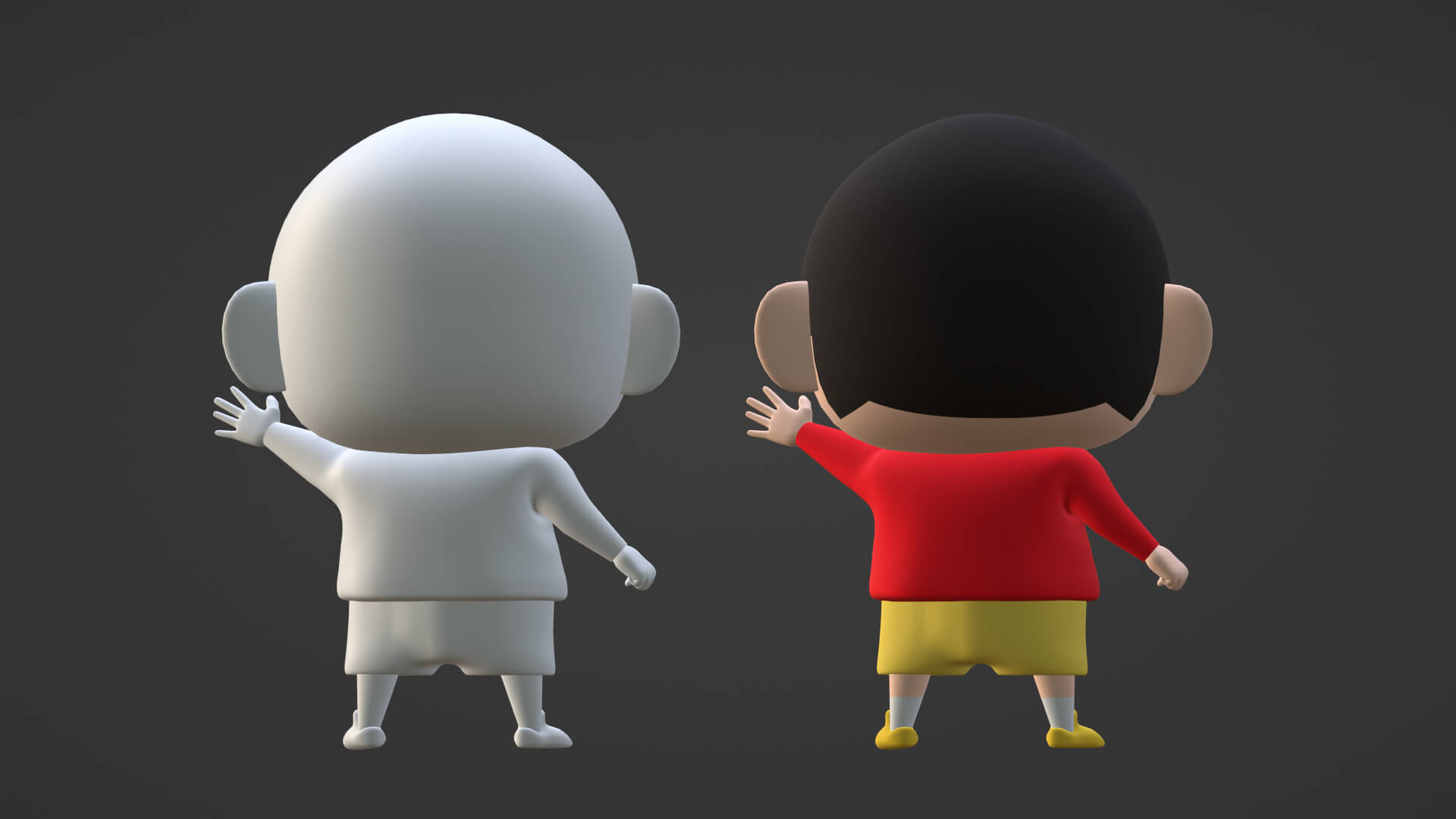 Shinchan - Crayon Shinchan 3D Model by Summerforce