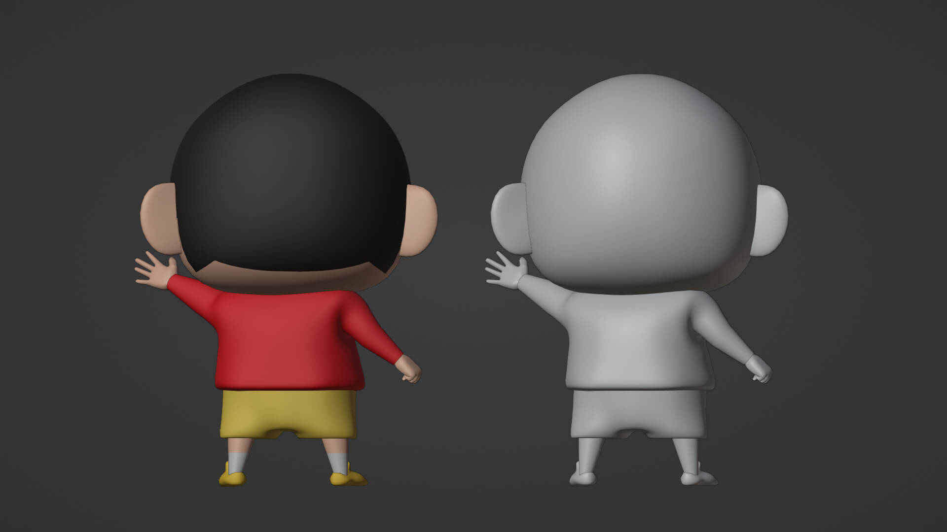 Shinchan - Crayon Shinchan 3D Model by Summerforce