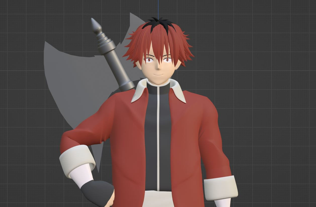 Stark - Frieren Beyond Journey End 3D Model by Summerforce