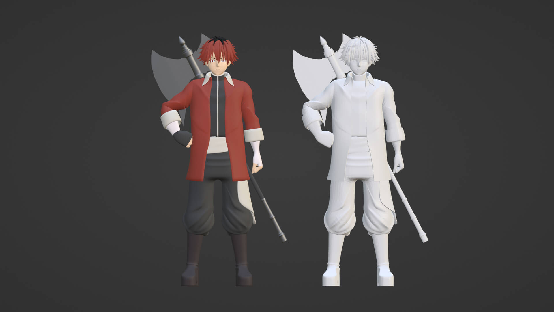 Stark - Frieren Beyond Journey End 3D Model by Summerforce