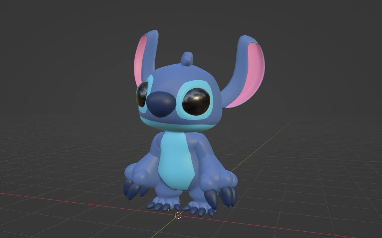 Stitch - Lilo and Stitch 3D Model by Summerforce
