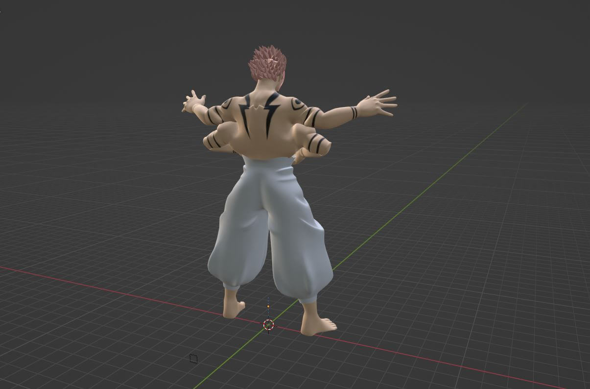 Sukuna True Form - Jujutsu Kaisen 3D Model by Summerforce