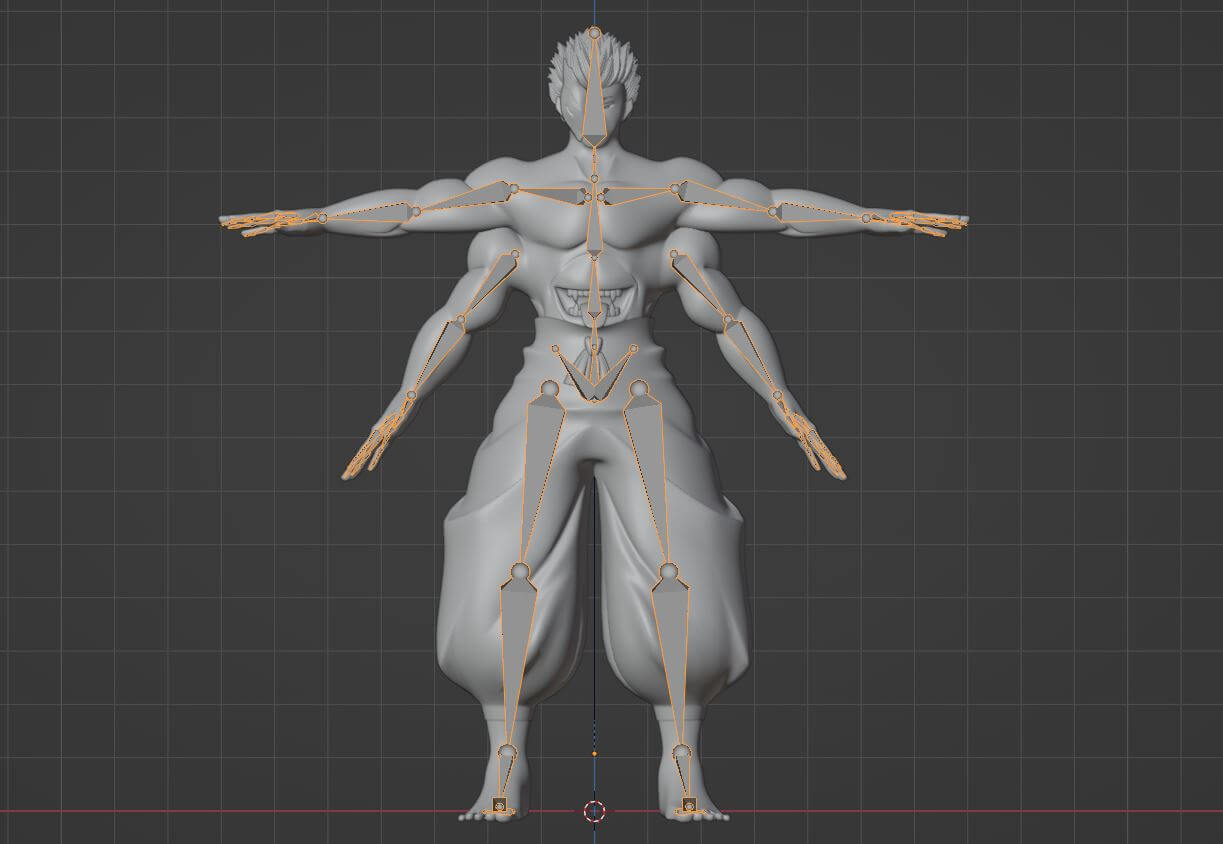 Sukuna True Form - Jujutsu Kaisen 3D Model by Summerforce