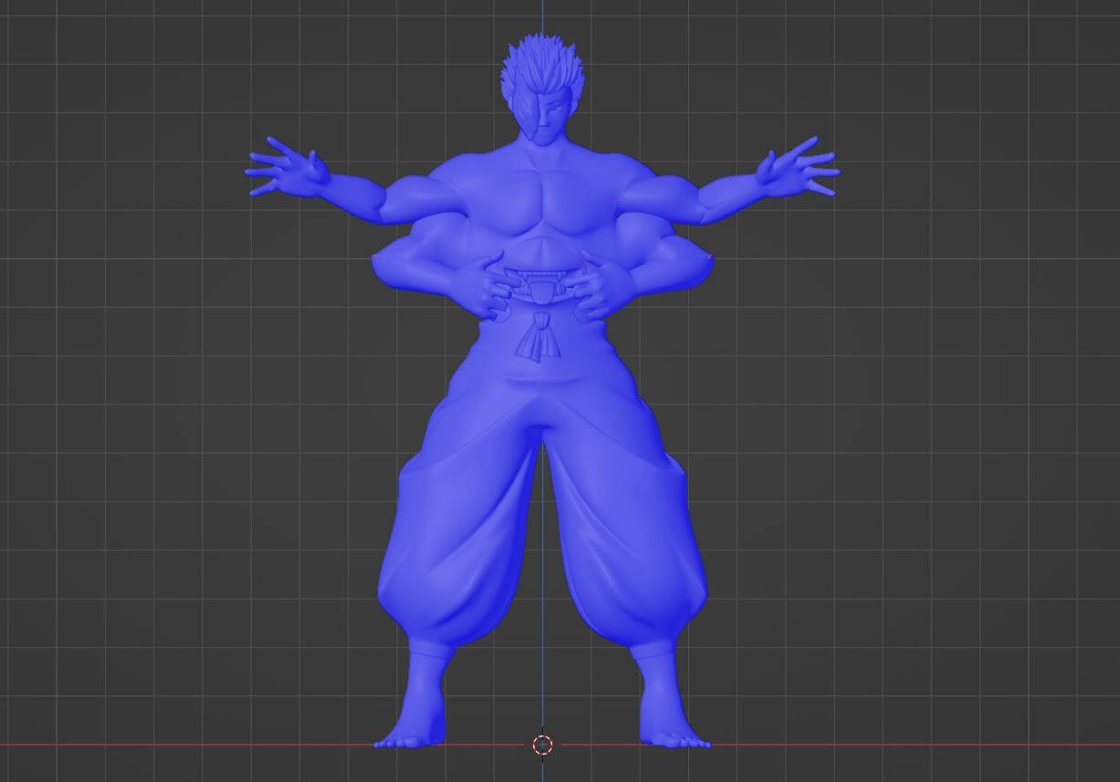 Sukuna True Form - Jujutsu Kaisen 3D Model by Summerforce