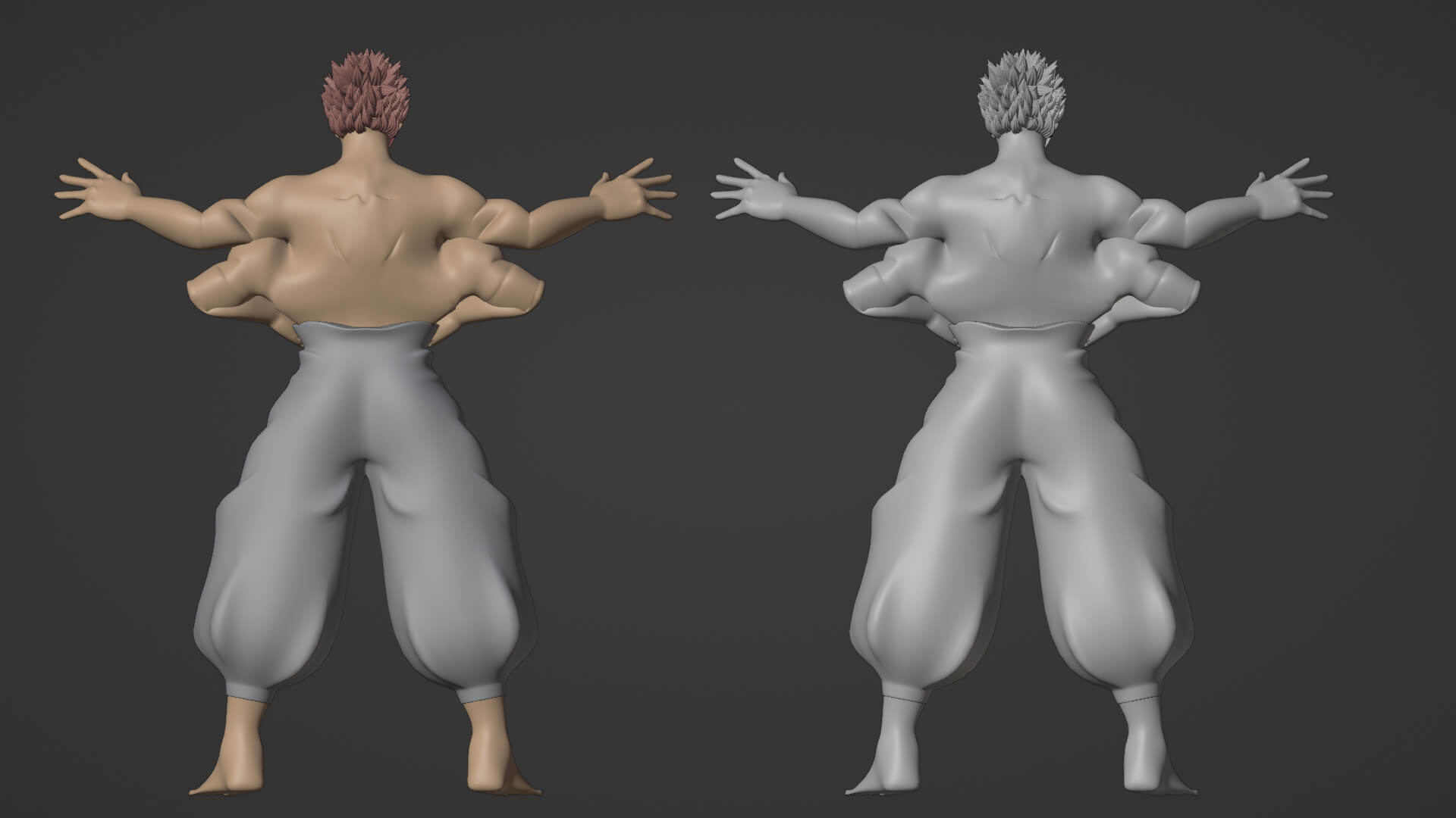 Sukuna True Form - Jujutsu Kaisen 3D Model by Summerforce