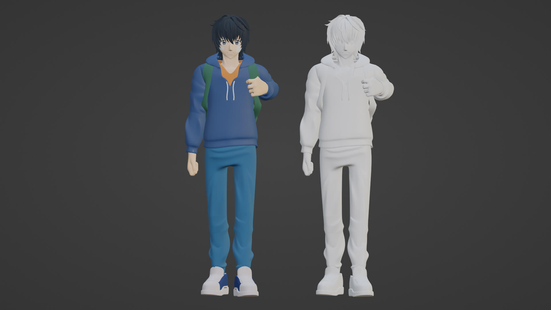 Sung Jin Woo - Solo Leveling 3D Model by Summerforce