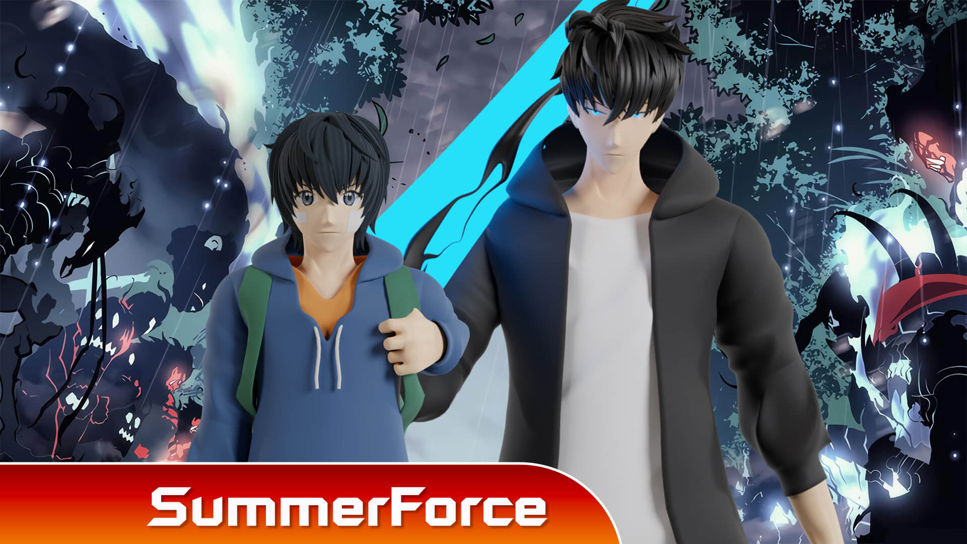 Sung Jinwoo - Solo Leveling 3D Model by Summerforce