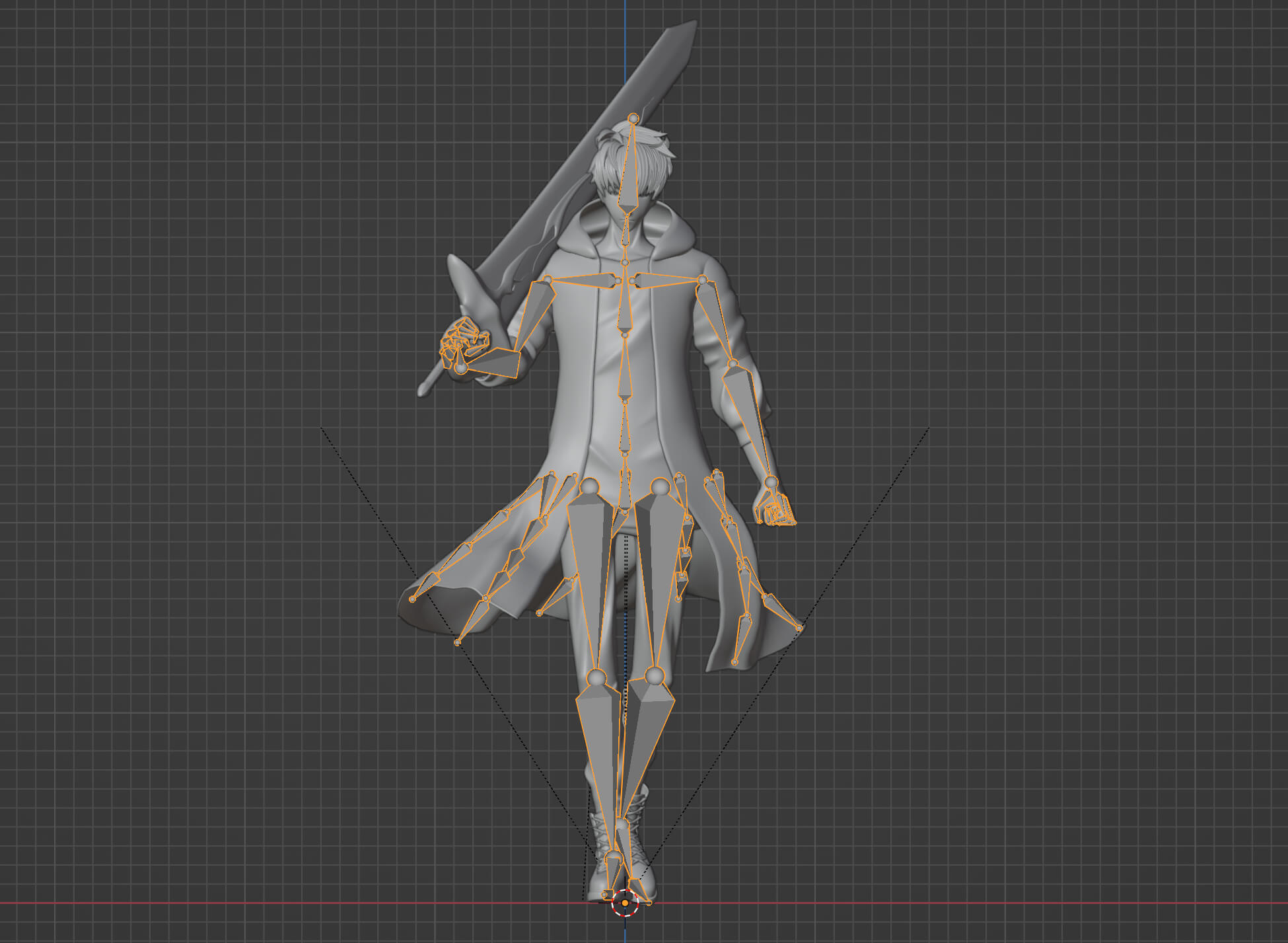 Sung Jinwoo - Solo Leveling 3D Model by Summerforce
