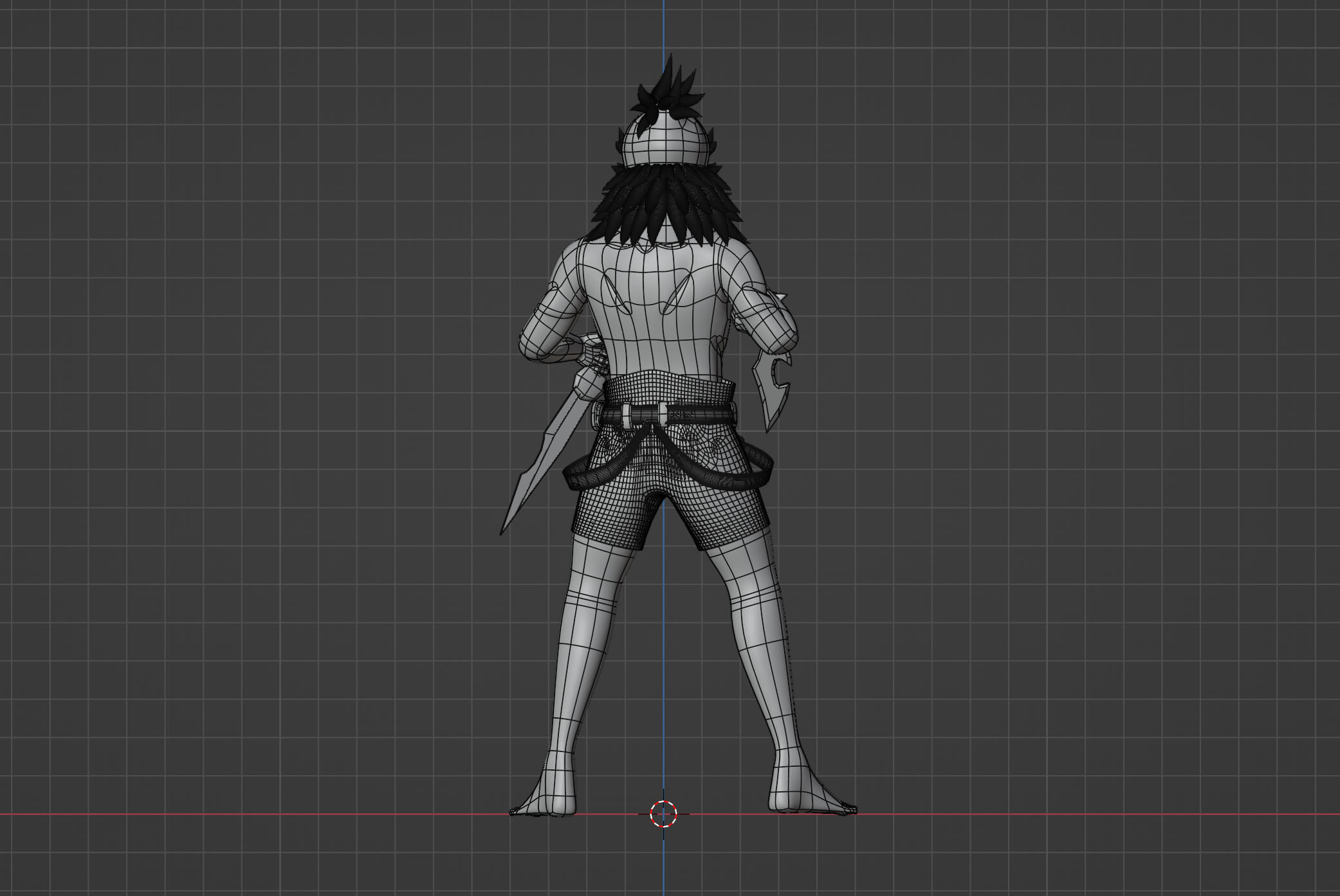 Sunraku - Shangri-La Frontier 3D Model by Summerforce