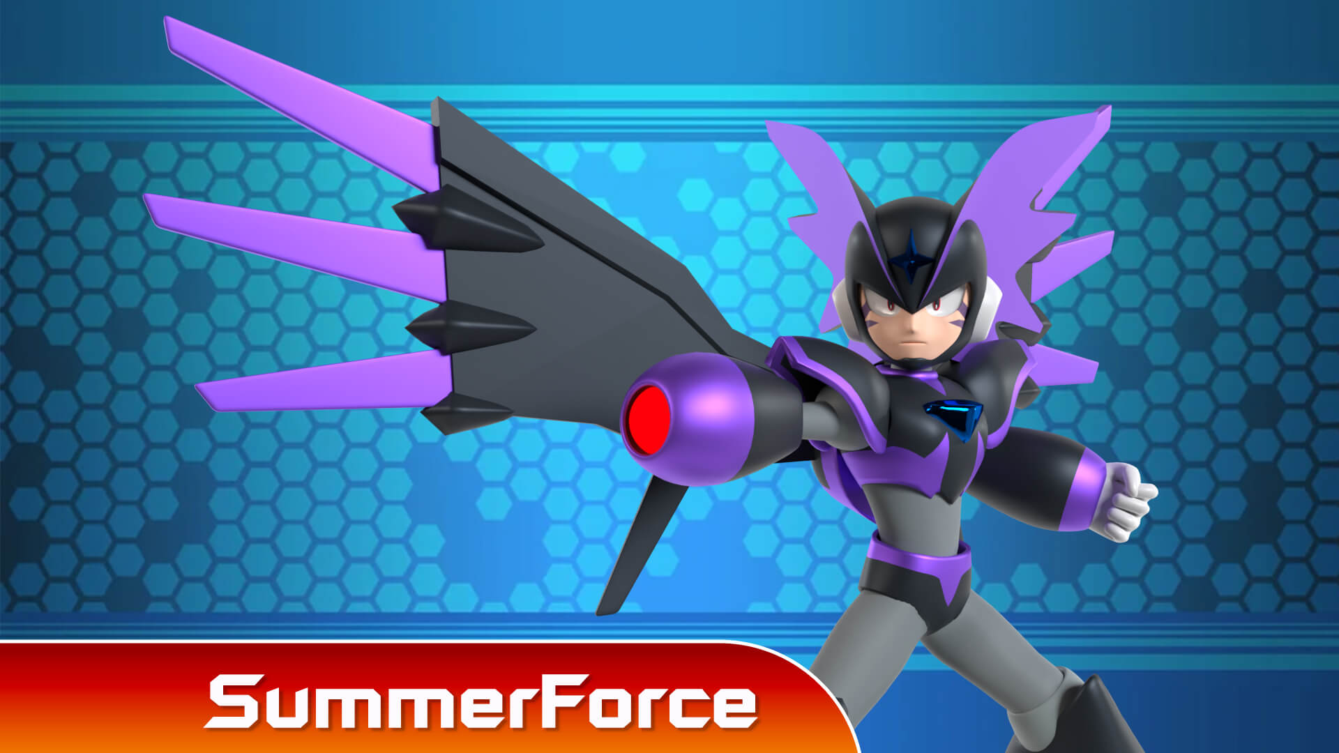 Super Bass - Megaman 3D Model by Summerforce