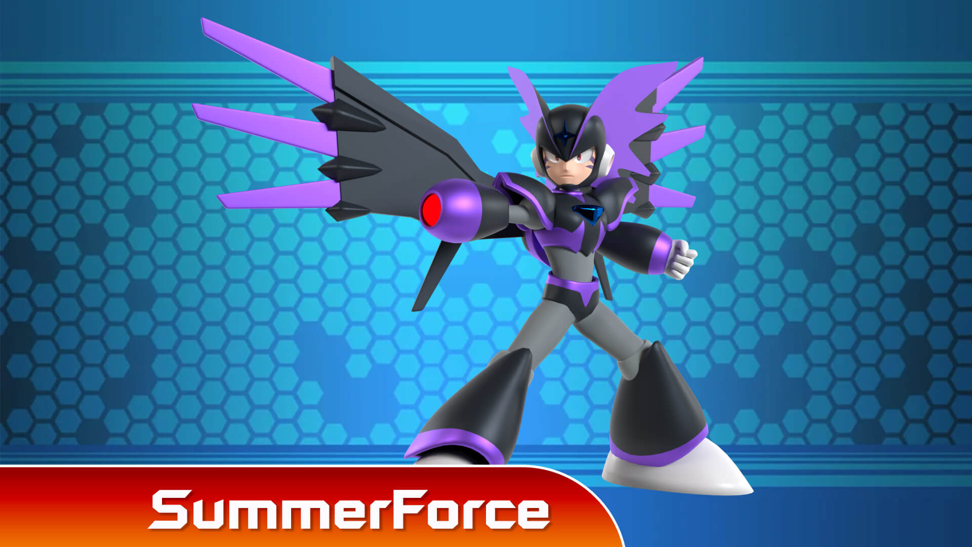 Super Bass - Megaman 3D Model by Summerforce