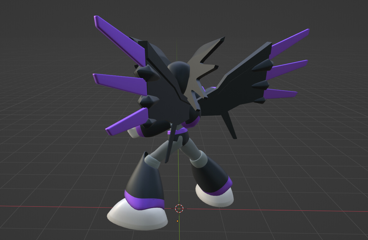 Super Bass - Megaman 3D Model by Summerforce