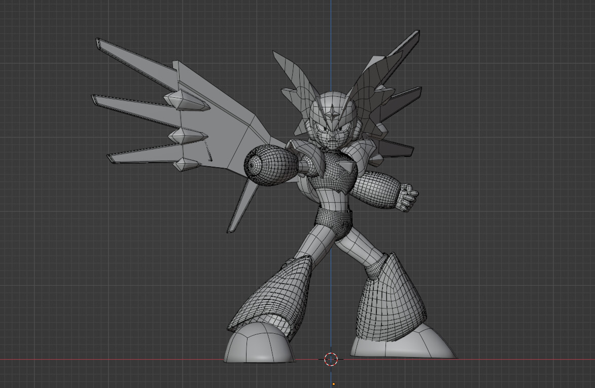 Super Bass - Megaman 3D Model by Summerforce