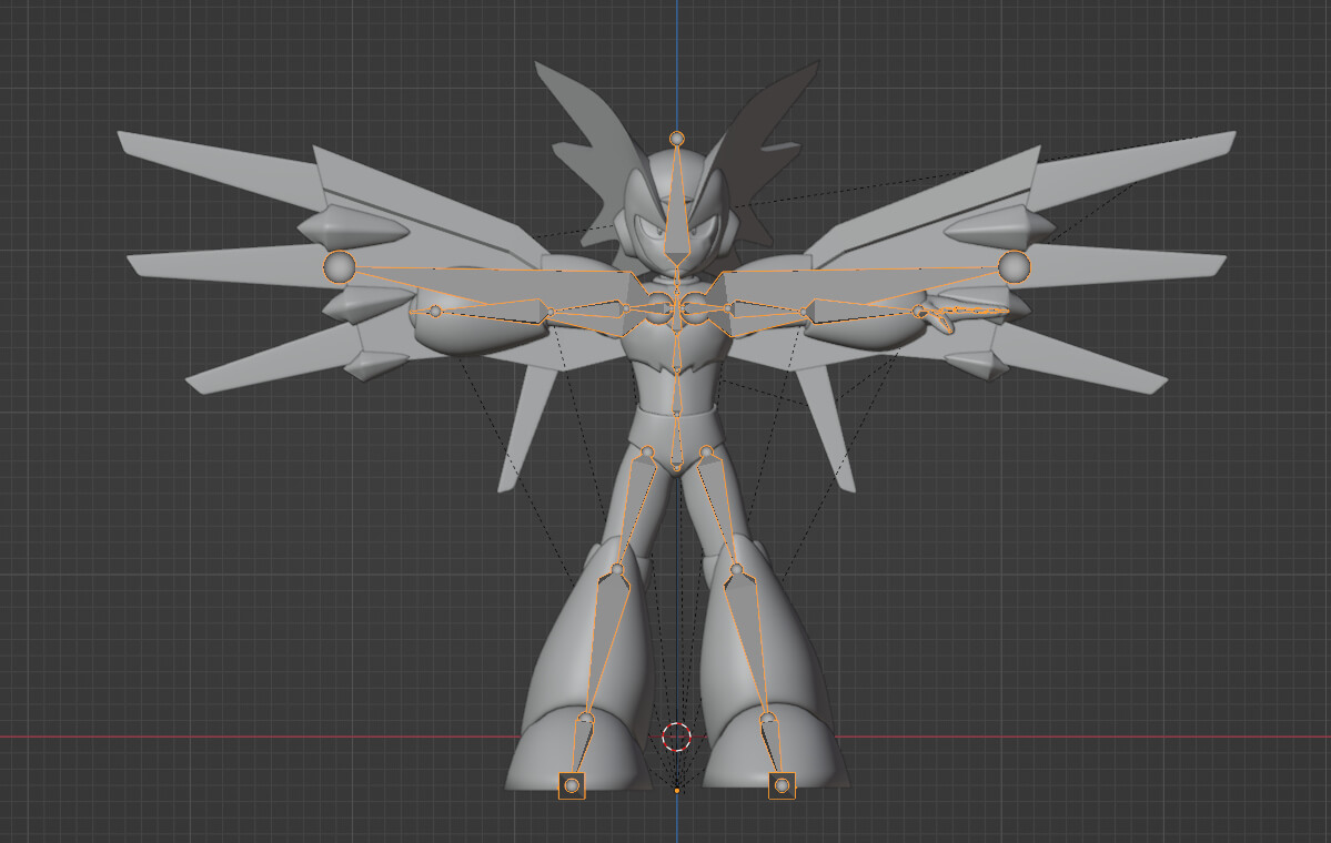 Super Bass - Megaman 3D Model by Summerforce