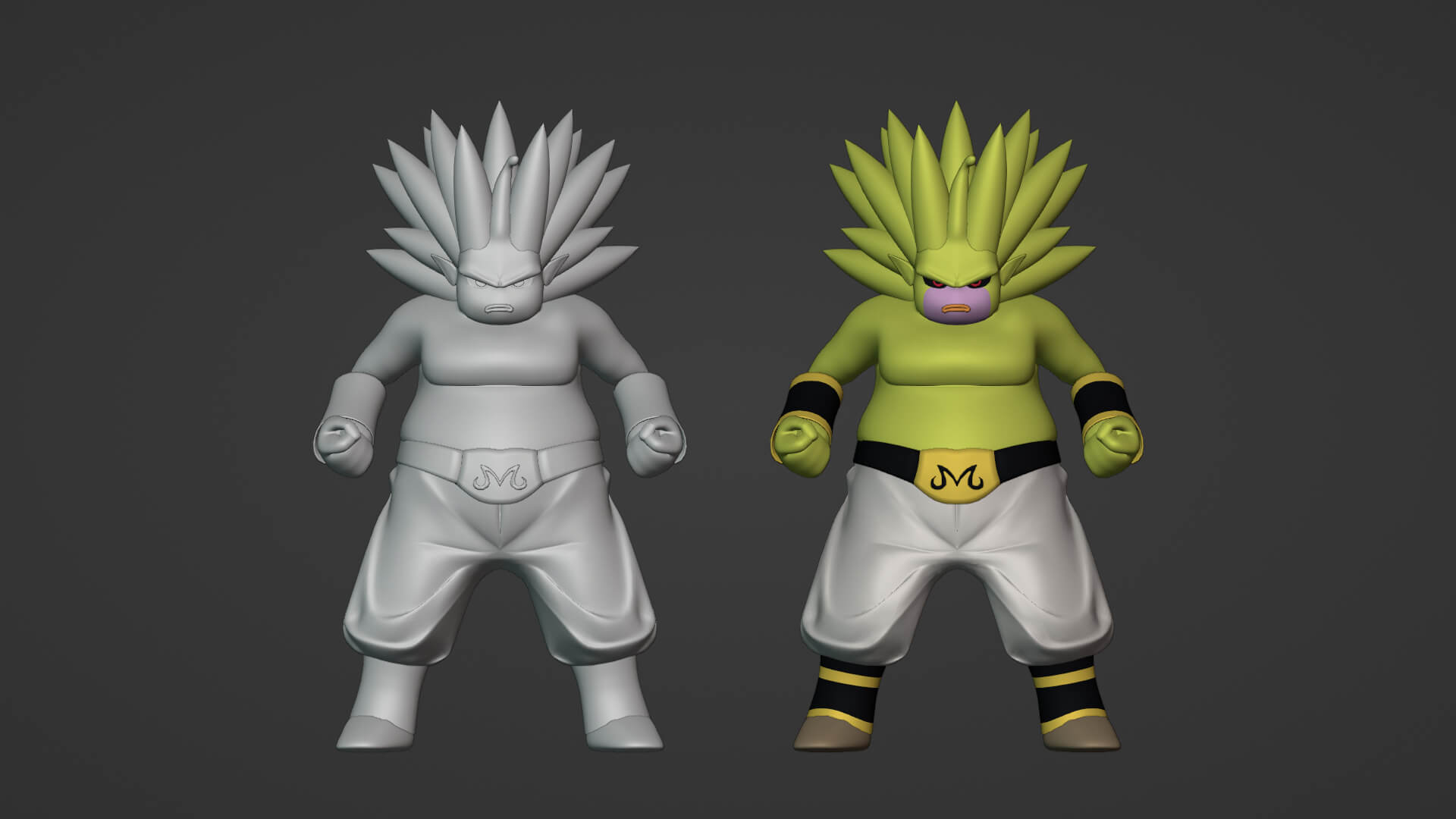 Super Majin Duu - Dragonball Daima 3D Model by Summerforce