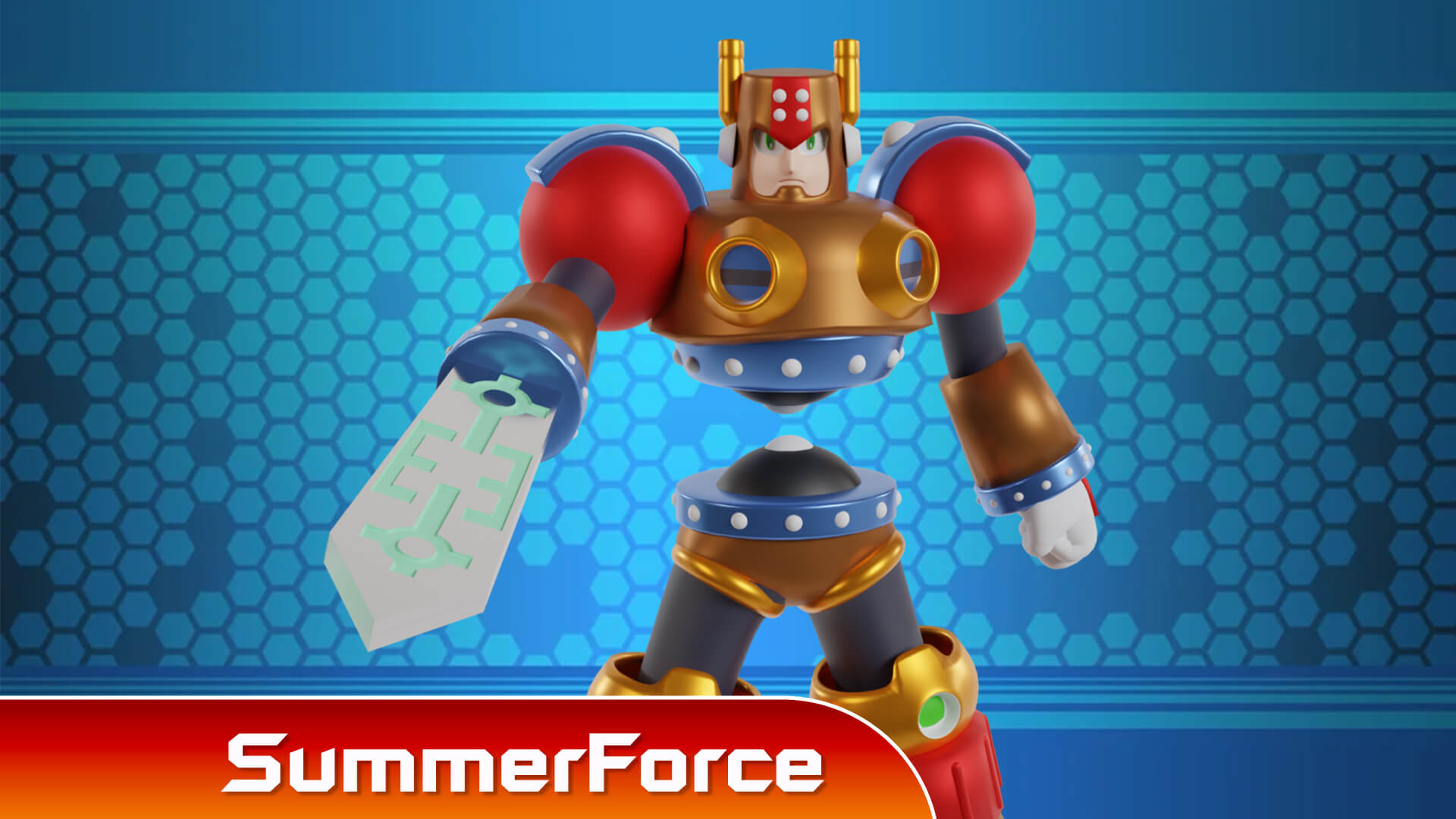 Swordman - Megaman 3D Model by Summerforce
