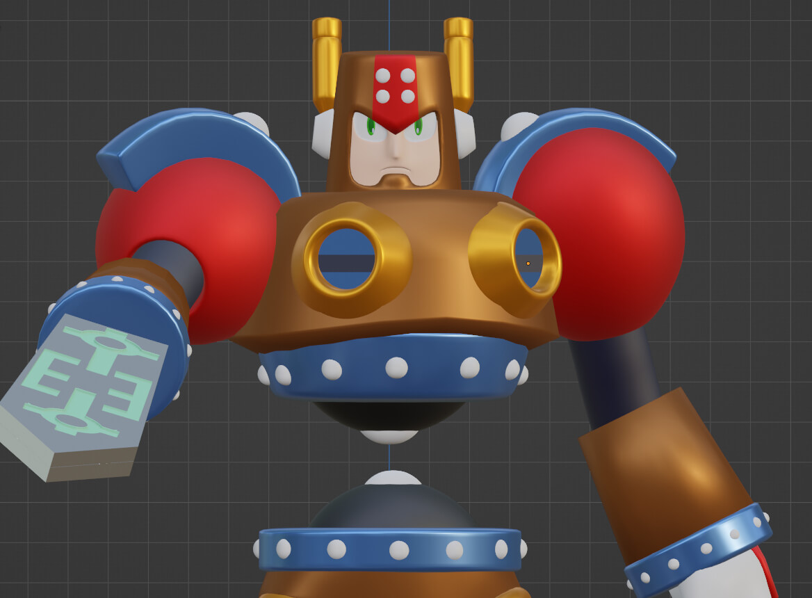 Swordman - Megaman 3D Model by Summerforce