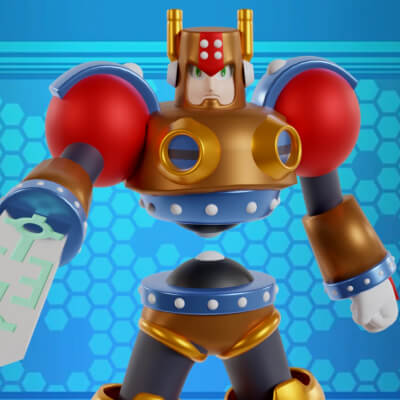 Swordman - Megaman 3D Model by Summerforce