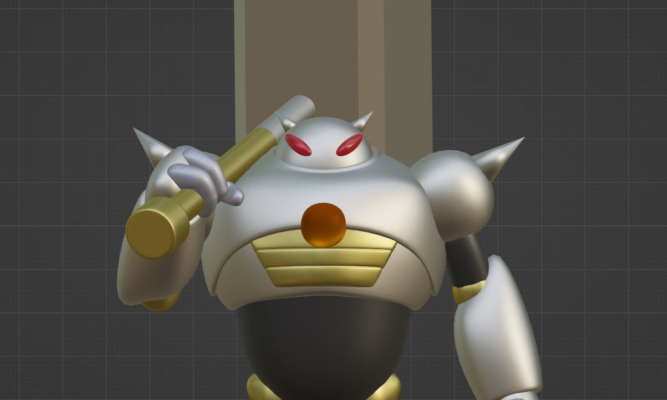 Tamagami Number Three - Dragonball Daima 3D Model by Summerforce