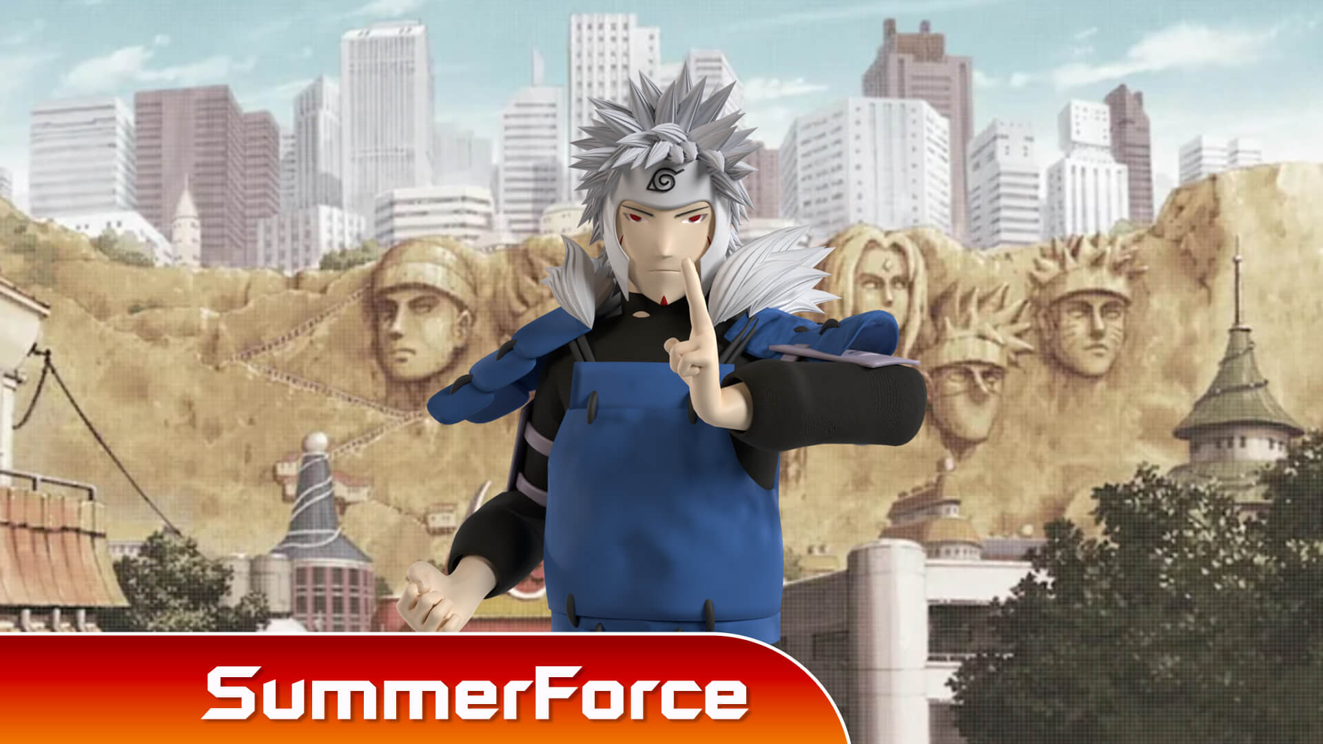 Tobirama Senju - Naruto Shippuden 3D Model by Summerforce