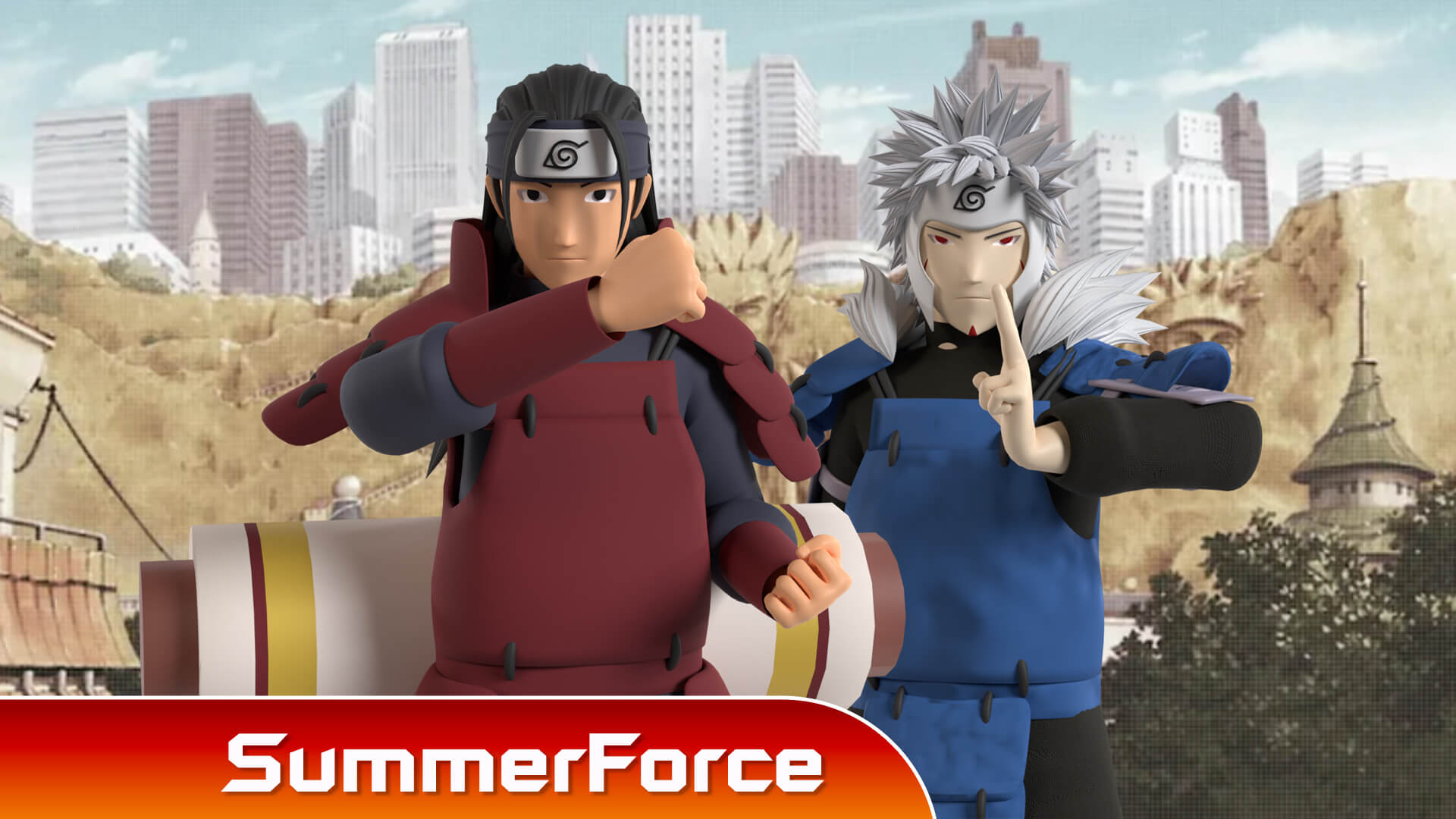Tobirama Senju - Naruto Shippuden 3D Model by Summerforce