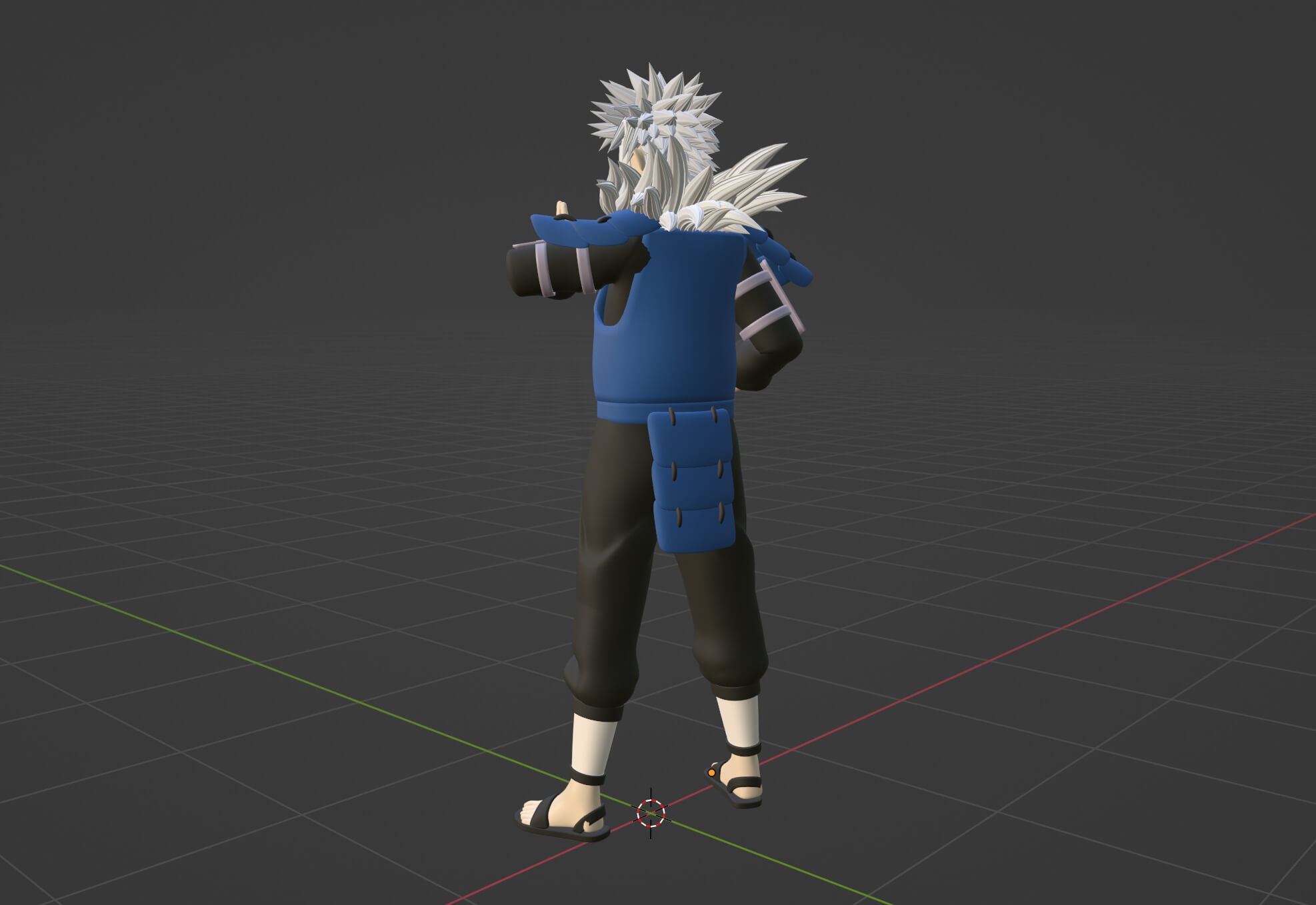 Tobirama Senju - Naruto Shippuden 3D Model by Summerforce