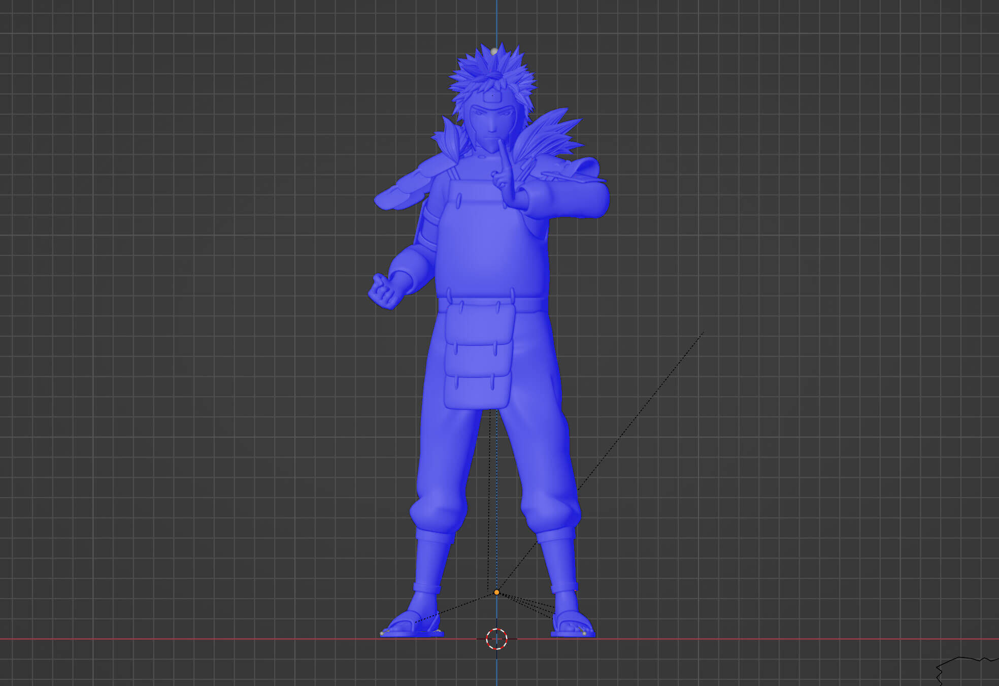 Tobirama Senju - Naruto Shippuden 3D Model by Summerforce